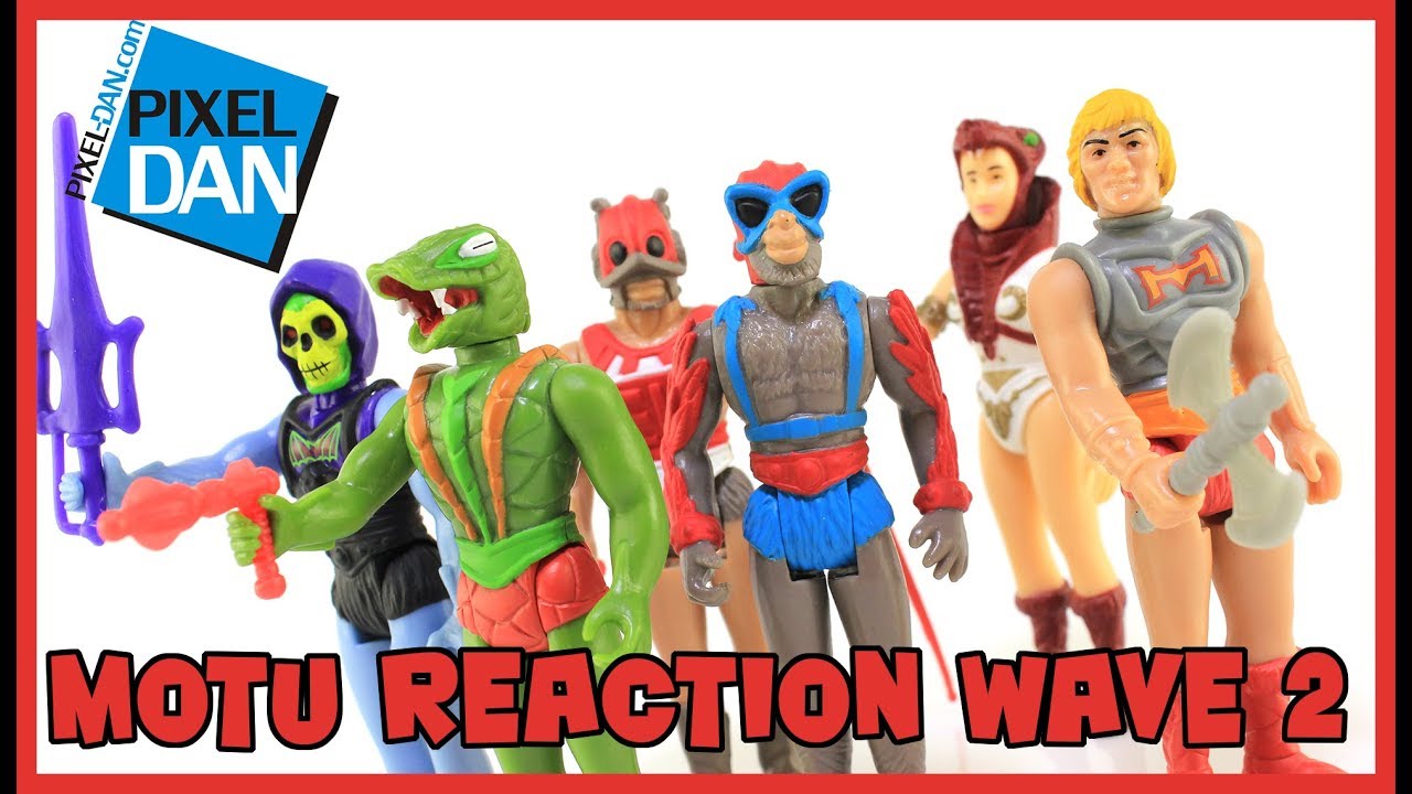 Masters of the Universe ReAction Wave 3 Super7 Figures Video Review ...