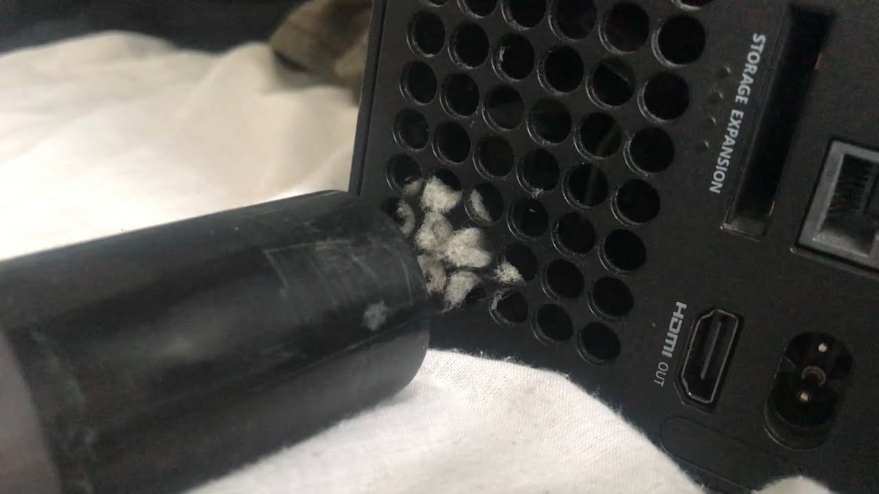 Is it normal for the Xbox Series X to be this dusty ??? - YouTube
