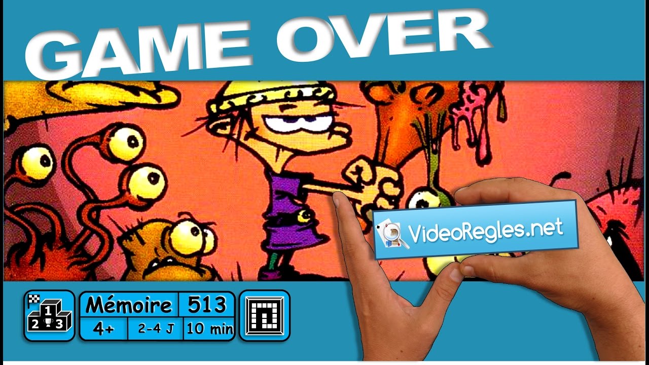 La vidéorègle du jeu " Game Over Deluxe " par Yahndrev (#513)(+sub ...
