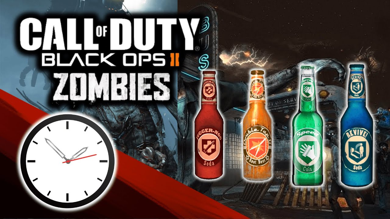 Black Ops 2 Zombies, Classic Four Perks Speedrun on Every Map! - YouTube