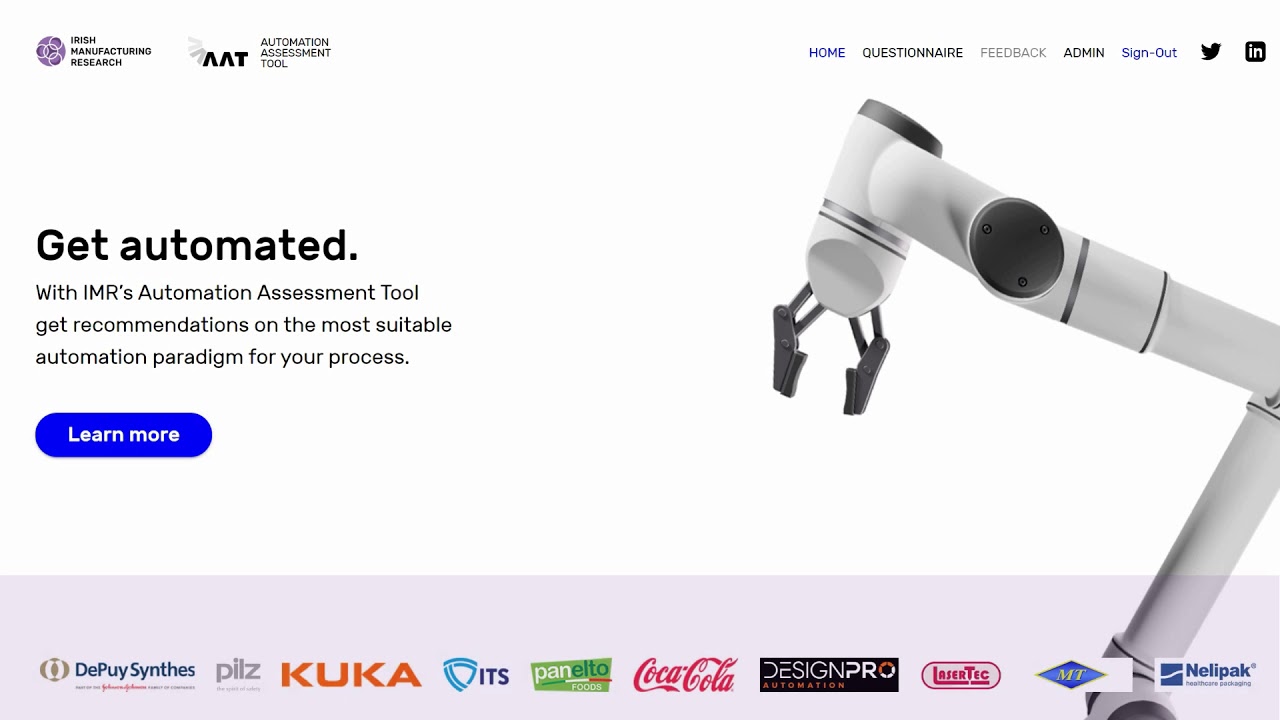 Automation Assessment Tool – What are the automation paradigms suitable ...