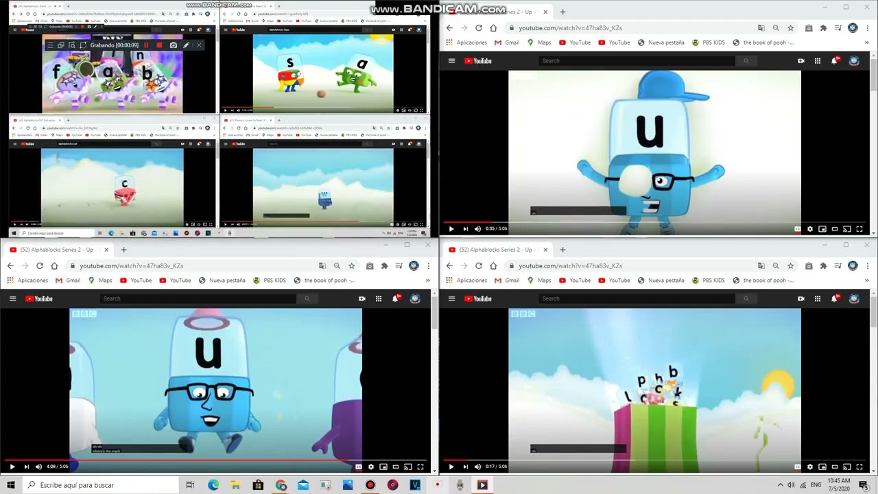 [REUPLOAD SQUARED] Up to faster 7 parison to Alphablocks - YouTube