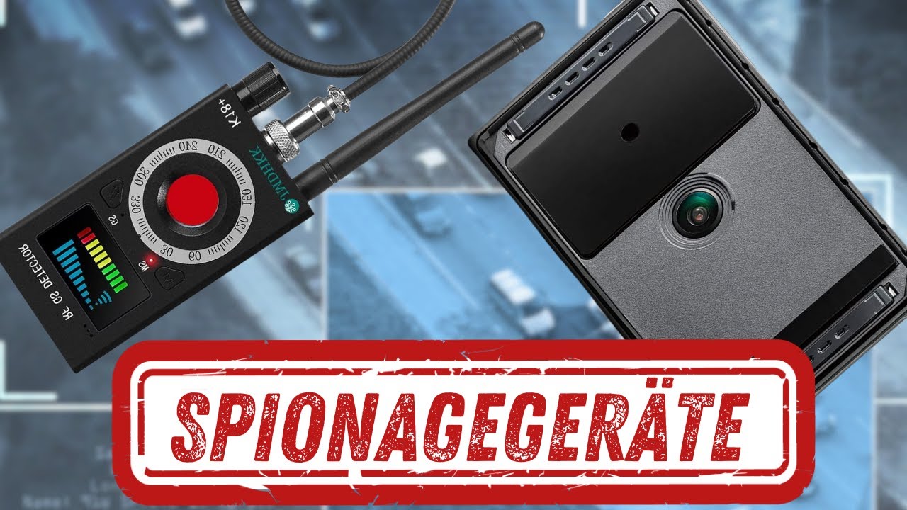 10 ERSTAUNLICHE SPIONAGE UND SICHERHEITS GADGETS, DIE SIE KAUFEN KÖNNEN ...