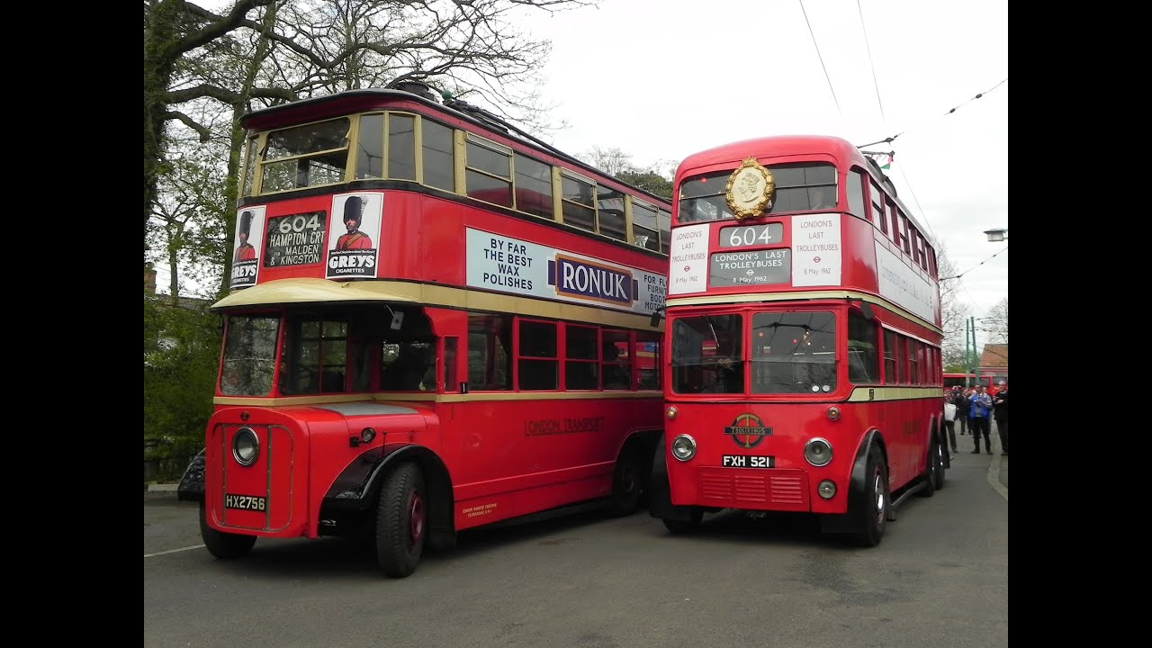 East Anglian Transport Museum Trolleybus 50 May 2012 - YouTube