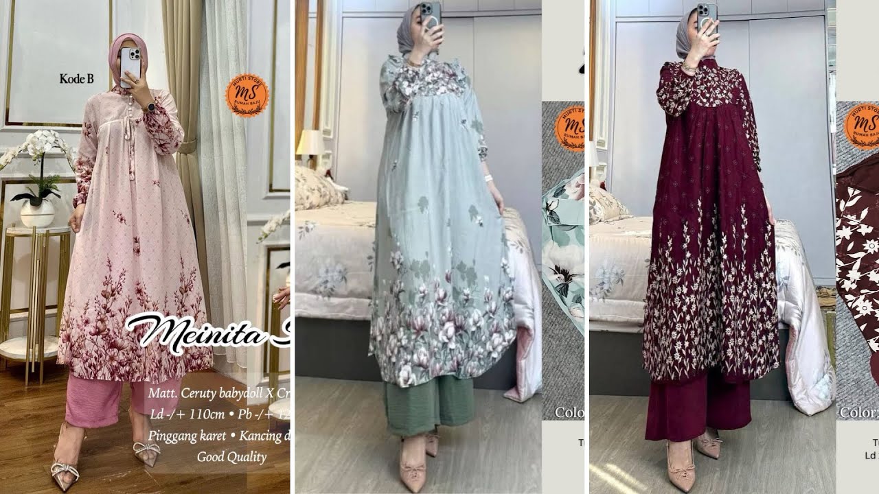 25+ MODEL BAJU SETELAN ONE SET KEKINIAN UNTUK LEBARAN 2025 / Part 5 ...