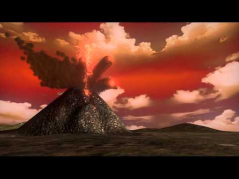 Natural Phenomenon Scene: Volcano Eruption - YouTube