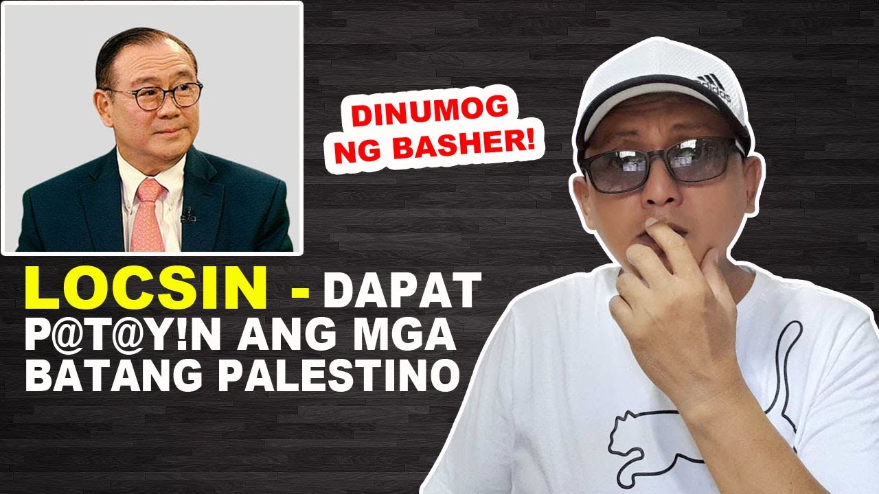 TEDDY LOCSIN - DAPAT P@T@Y!N ANG MGA BATANG PALESTINO! DINUMOG NG ...