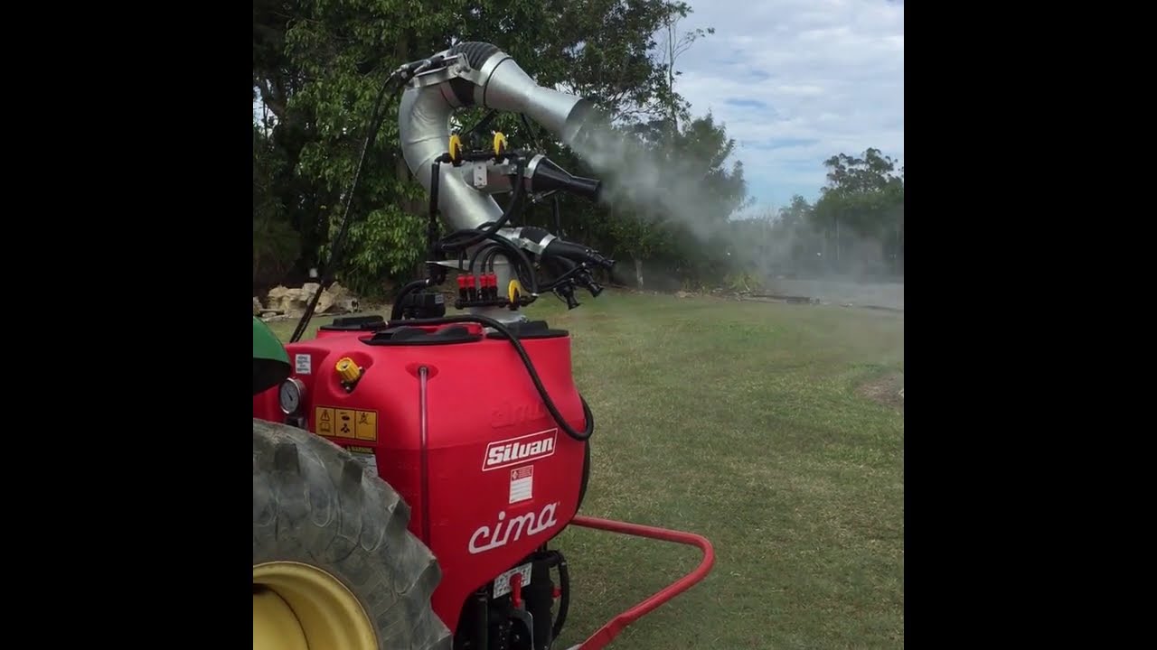Silvan 400L Linkage Turbomiser with Super Cannon Head - YouTube
