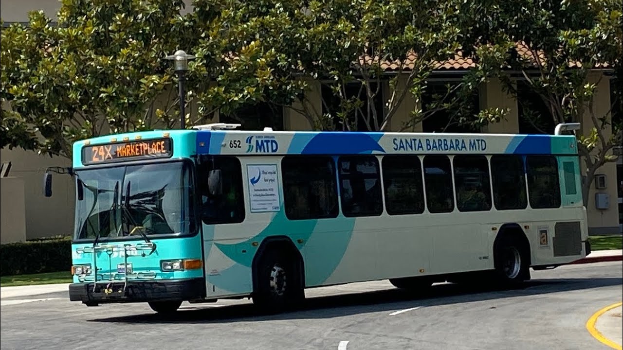 Santa Barbara MTD 2019 Gillig Low Floor 40’ Diesel #652 - YouTube