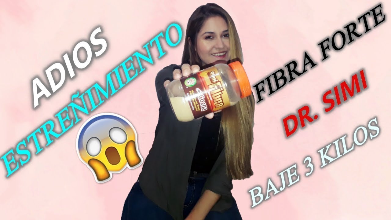 PERDÍ 3 KILOS EN UNA SEMANA TOMANDO SOLO ESTO 😱 (FIBRA FORTE DR. SIMI ...