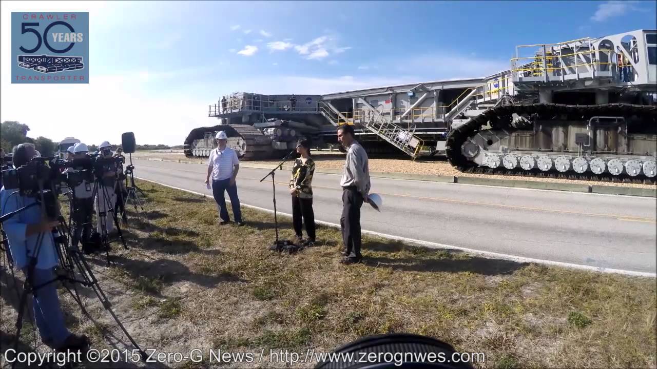 KSC's Crawler-Transporter #2 Drives To The Launch Pad To Test SLS ...