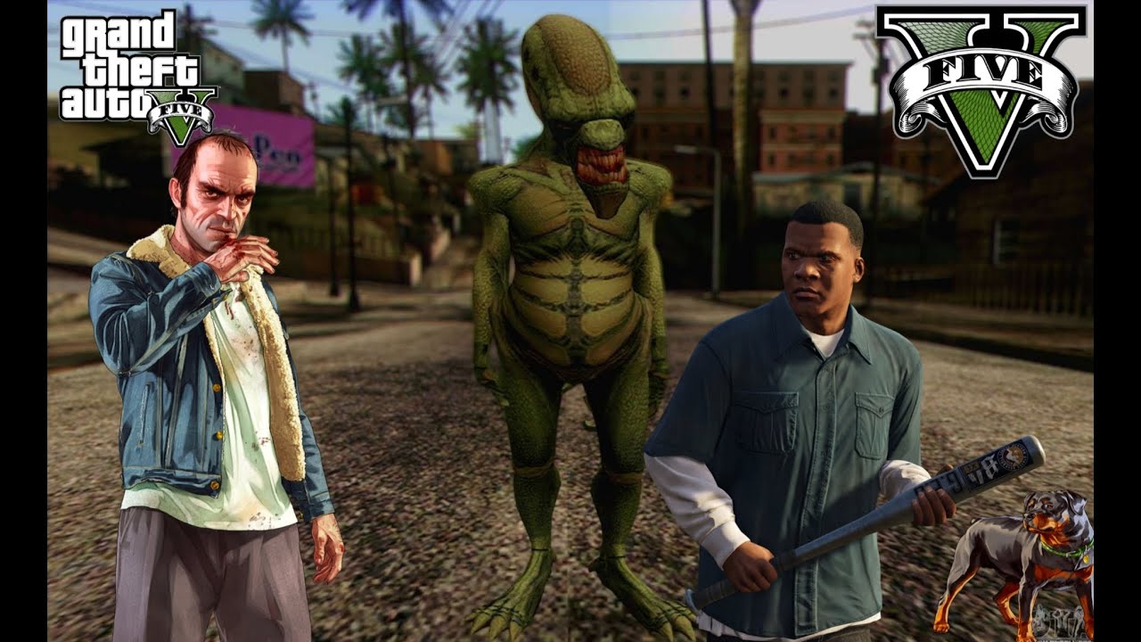 Grand Theft Auto !! michael Alien Mission !! GTAV - YouTube