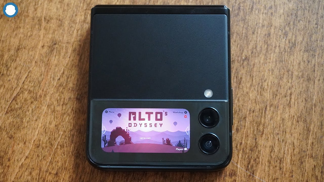 How To Play Games On Galaxy Z Flip 3 Cover Screen - Try This! - YouTube