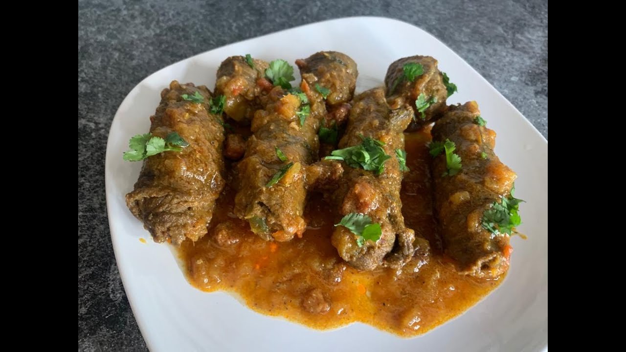 Beef Roulade Recipe# How to make Beef Roulade# Recipe of Goan Beef ...
