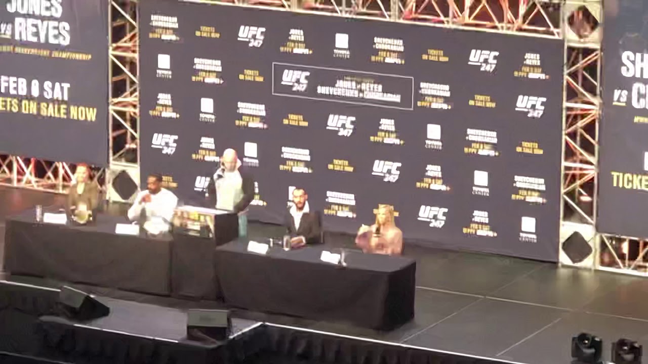 UFC 247 PRESS CONFERENCE PART 7 OF 9 ! - YouTube