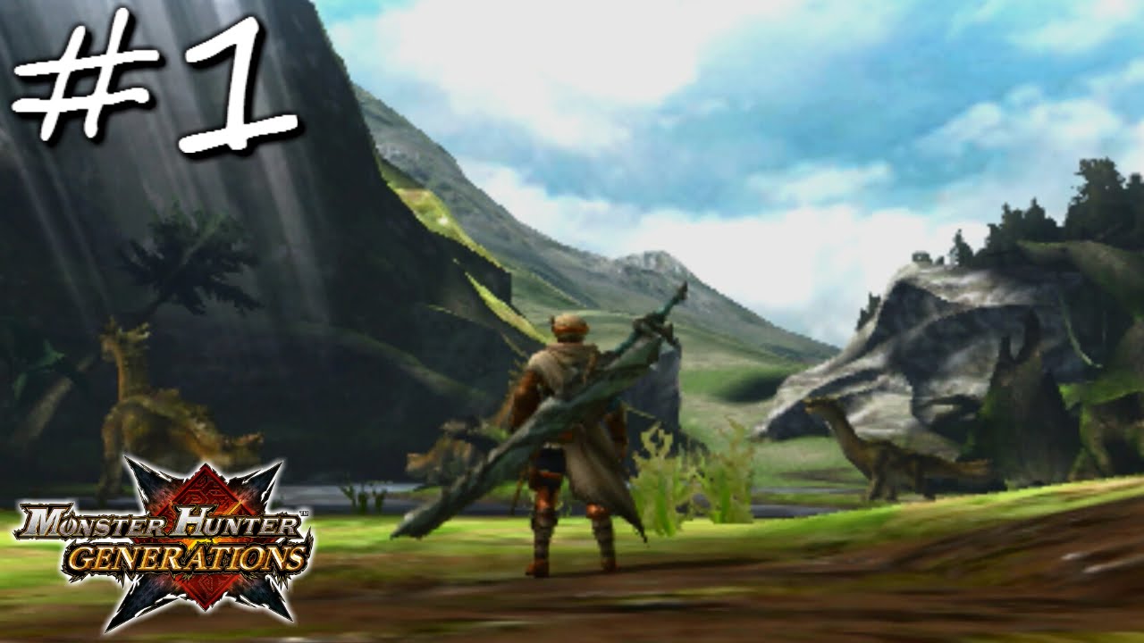 Monster Hunter Generations (X) Playthrough #1: Bherna Village and Great ...