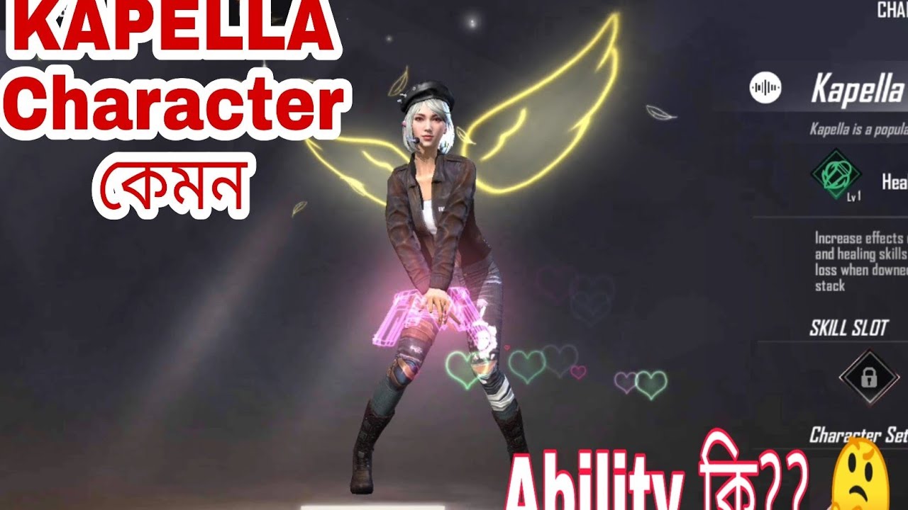KAPELLA Character টা কেমন?? এর Ability কেমন Full Review.... - YouTube