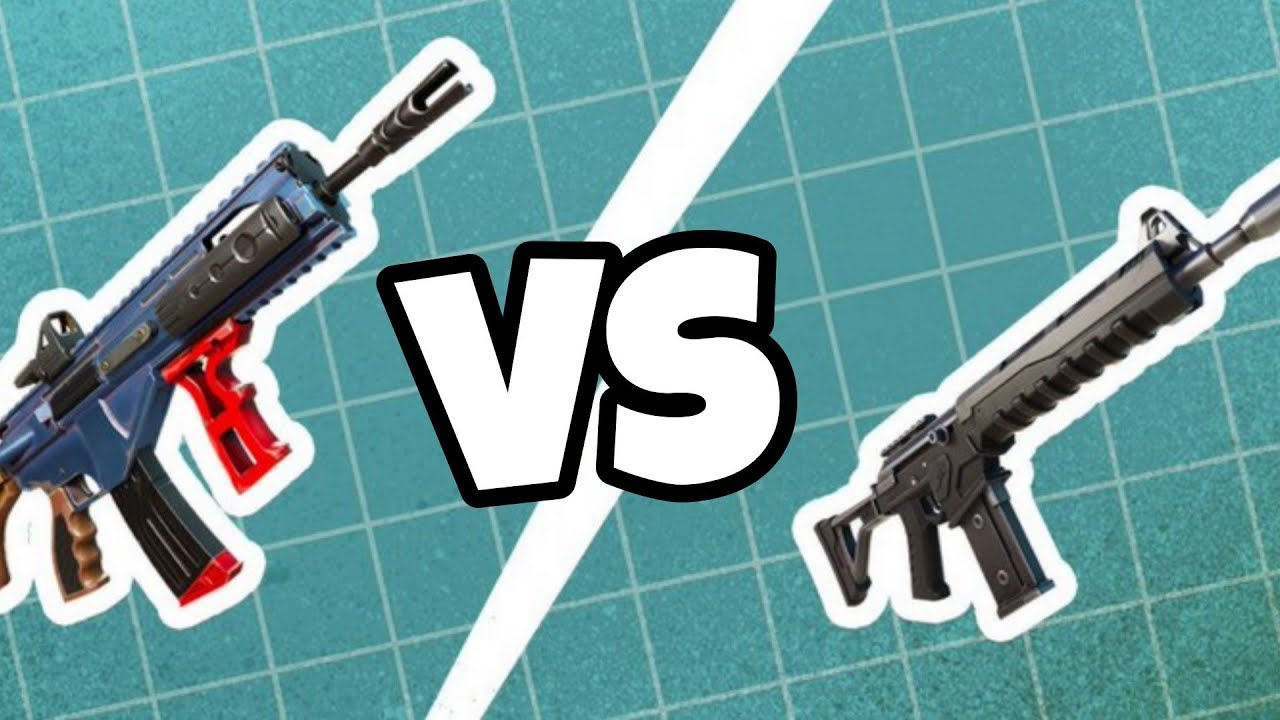 COMBAT ASSAULT RIFLE VS MK7 - YouTube