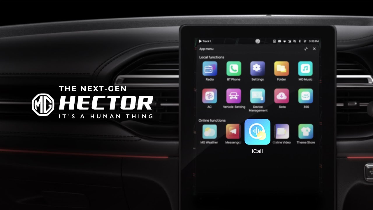 MG Hector | i-CALL - YouTube