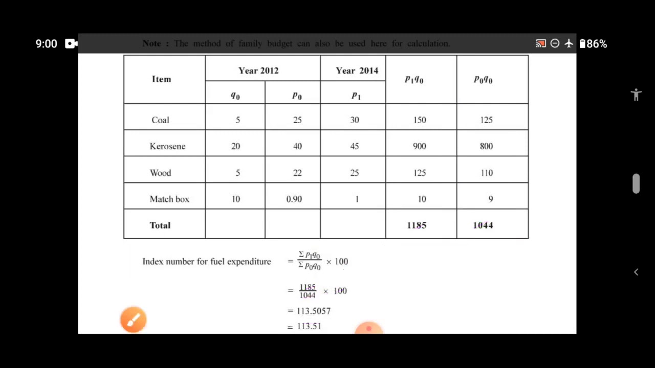 14TH SEPT 2020, #STD - 12TH, STATISTICS, CHAP 1, INDEX NUMBER, PART 11 ...