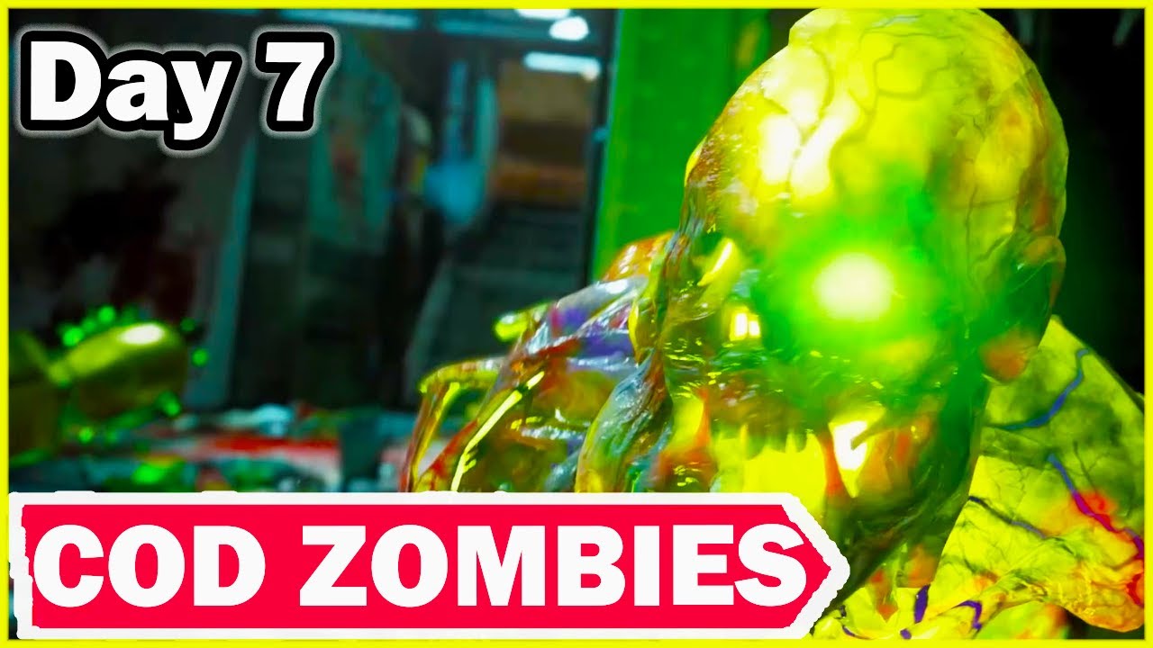 Call of Duty Cold War Zombies Day 7 | Grinding the MP5 in Zombies is ...