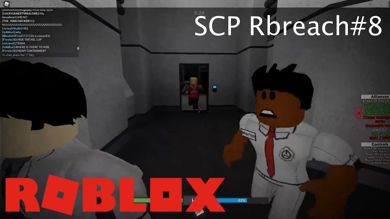 Roblox SCP Rbreach#8(Hide & Seek/Ghostbusters) - YouTube