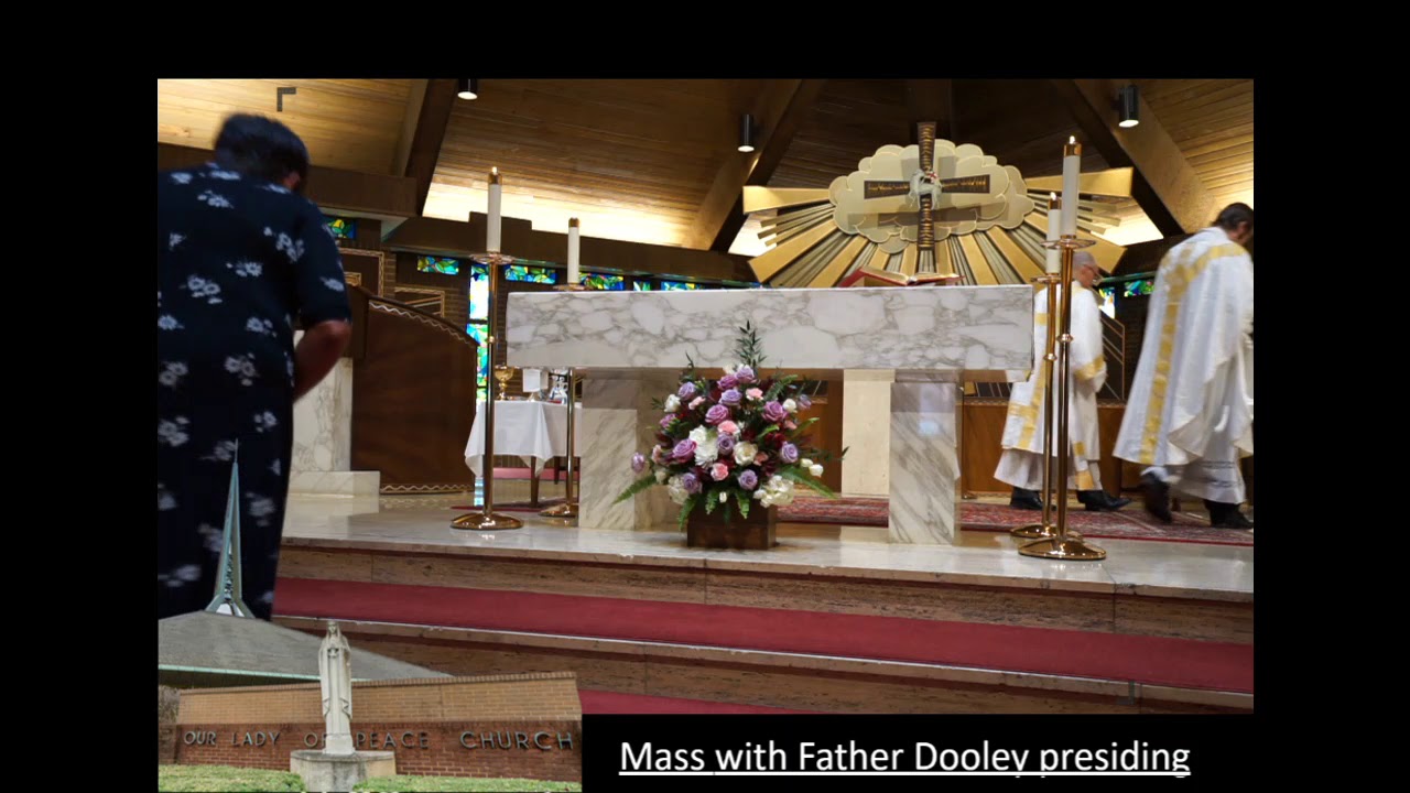 Mass on June 13th - Our Lady of Peace Church - YouTube