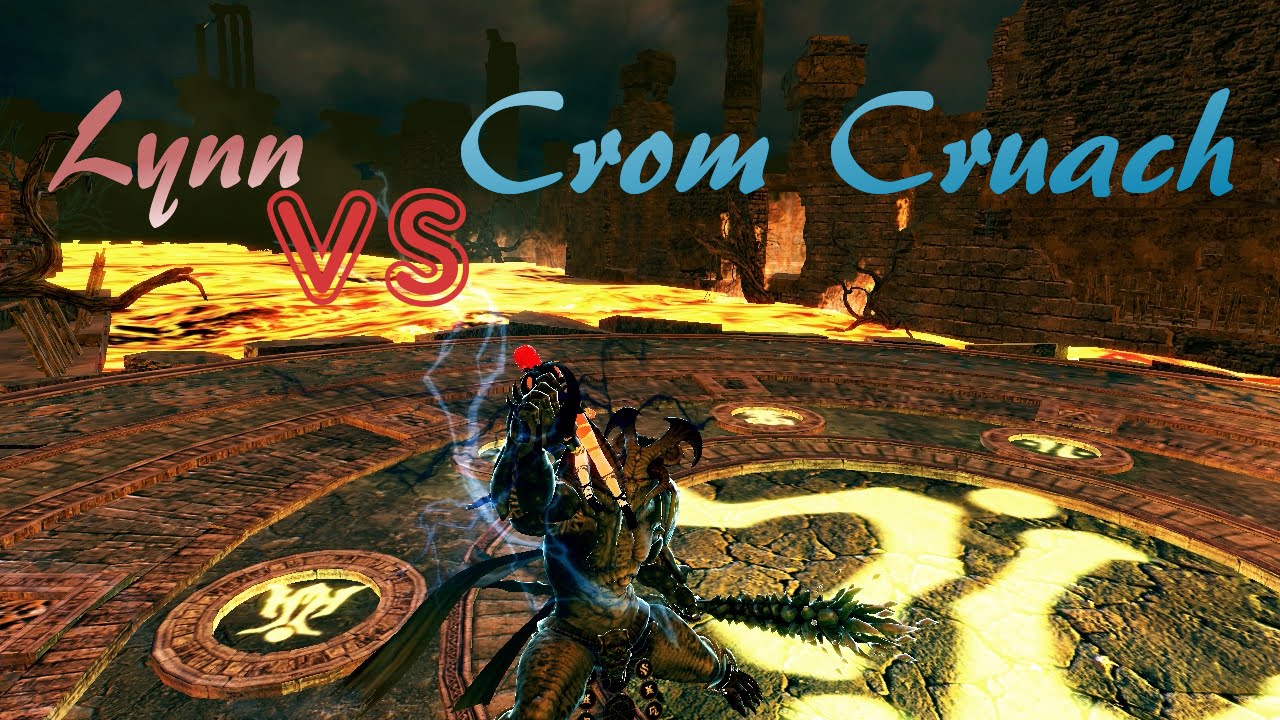 Vindictus - Lynn Solo vs Crom Cruach Solo (No Pots, Trans) - YouTube