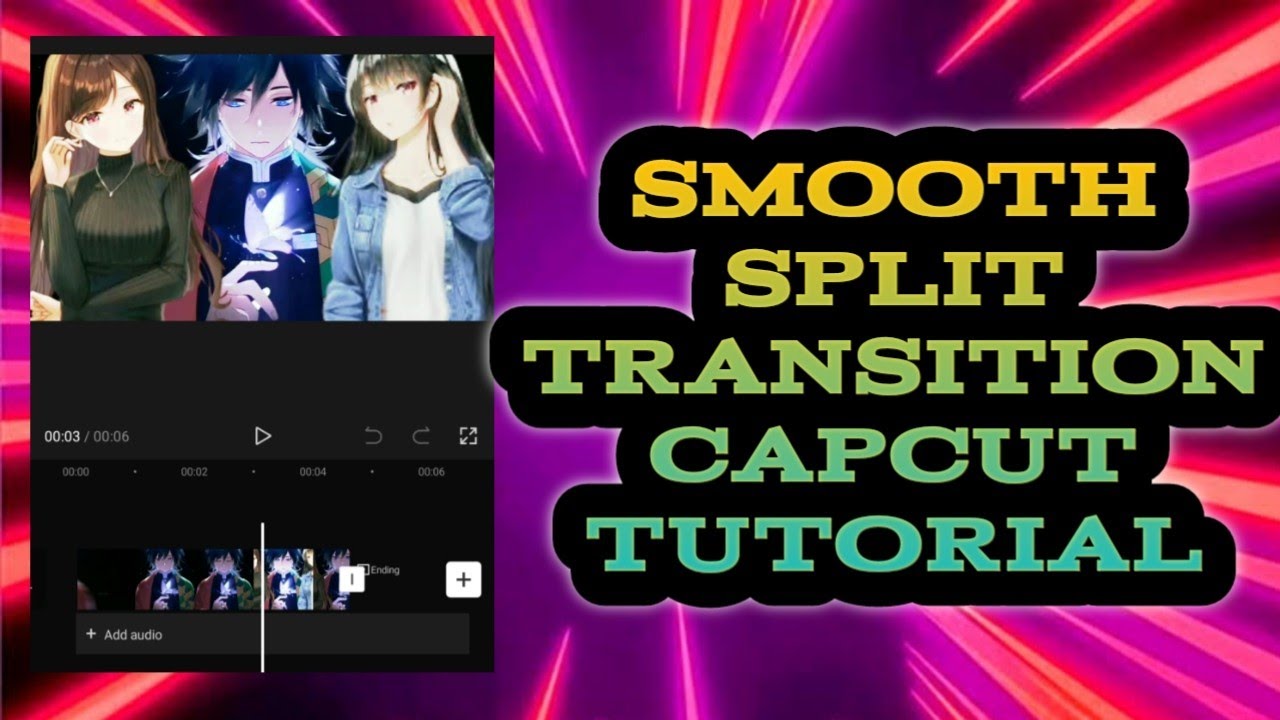 SMOOTH SPLIT TRANSITION CAPCUT TUTORIAL ||jhanstvchannel - YouTube