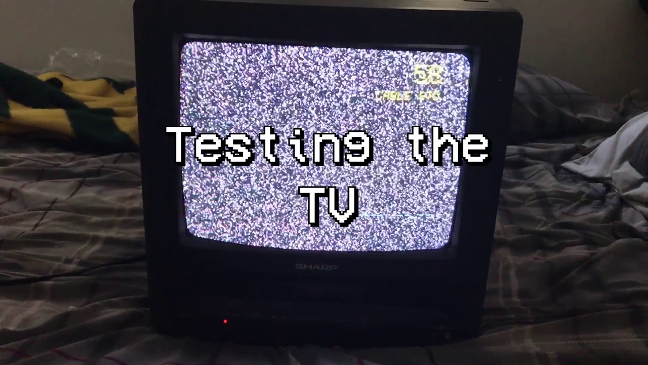 Unboxing and Testing My New CRT TV | Life on the Tape - YouTube