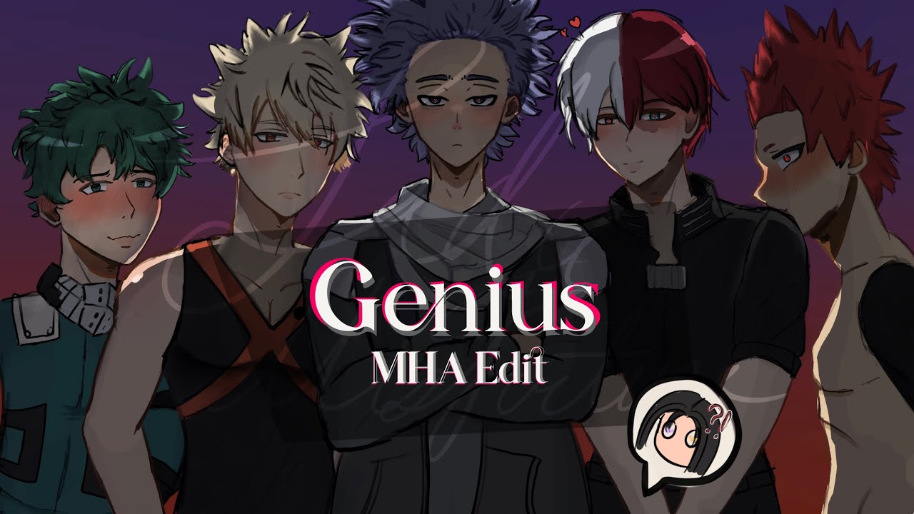 GENIUS | MHA Edit | Alight Motion | Feat: OC - YouTube