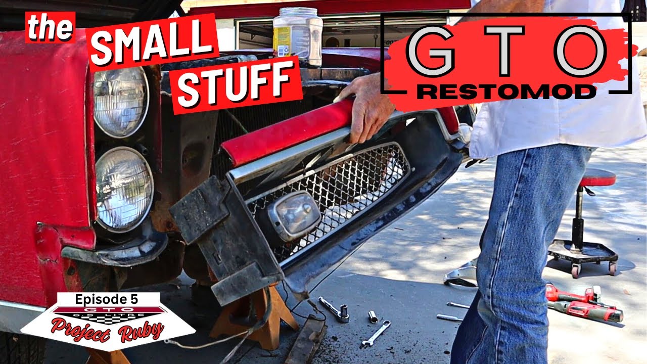 Stripping the Small Stuff to get to the Big Parts - GTO RestoMod (Ep 5 ...