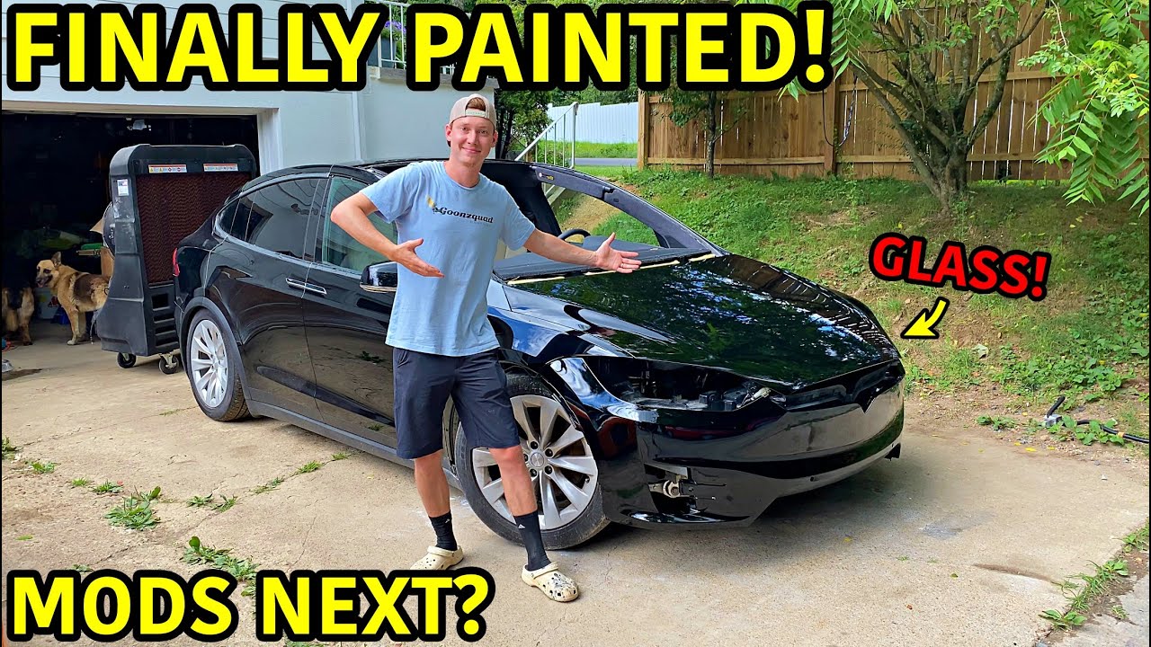 Rebuilding A Wrecked 2020 Tesla Model X Part 11 - YouTube