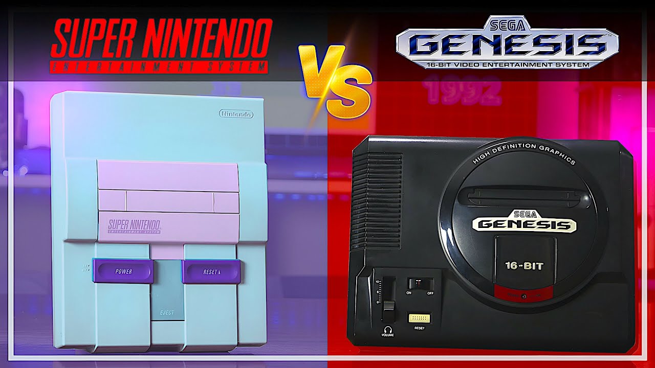 SNES vs SEGA GENESIS / Mega Drive 🔥👾🔥 The Final Comparative | Jugamer ...