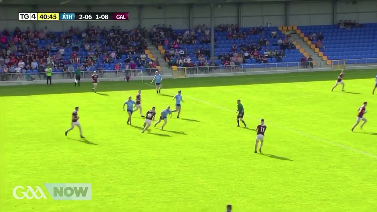 Rory Cunningham Point for Galway vs Dublin All Ireland U20 Semi Final ...
