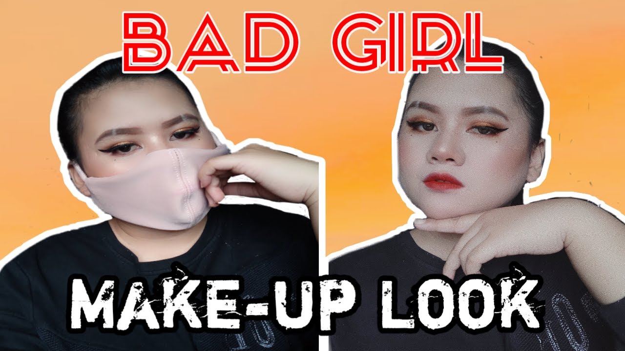 How to : Easy Bad Girl Make-up Tutorial..Muntikan na akong Mabulag 😢 ...