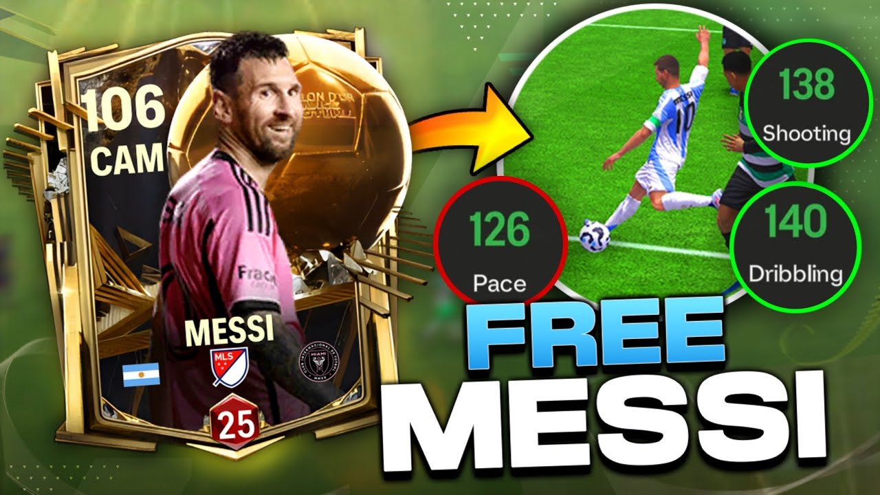 FREE CAM MESSI is DISAPPOINTING - FC Mobile ⁉️ - YouTube