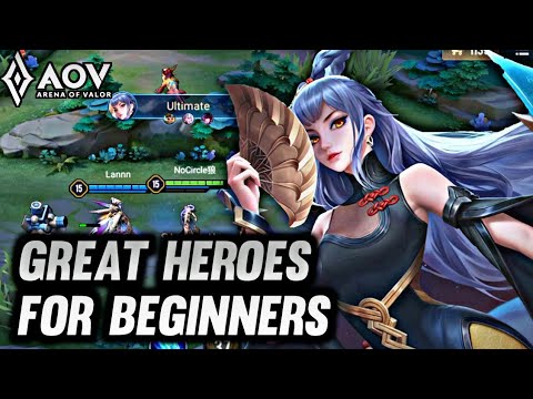 AOV : YUE GAMEPLAY | GOOD FOR BEGINNERS - ARENA OF VALOR - YouTube