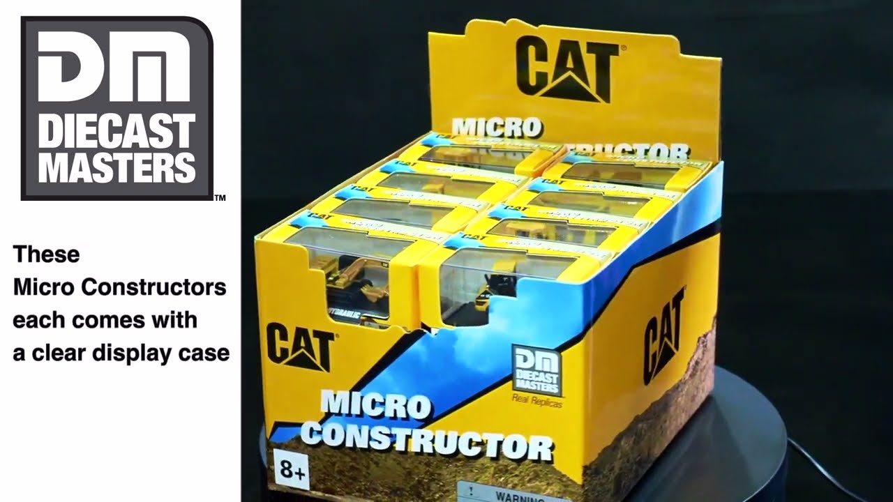 Overview DieCast Masters Micro Constructor Item# 85980 - YouTube