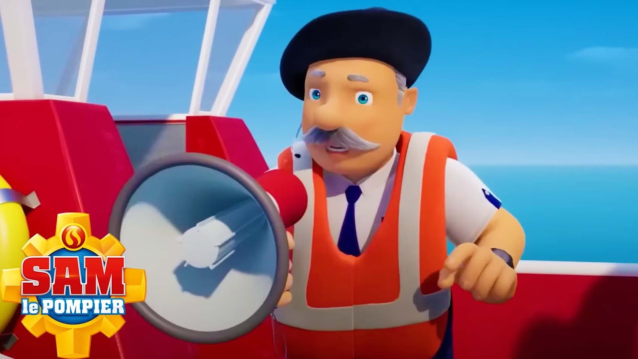 Capitaine Steele | Sam le Pompier | Dessin animé pour enfants - YouTube