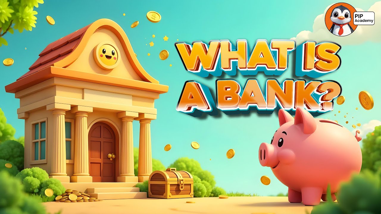 What Is A Bank? and How It Works? 🏦💰 Money For Kids - YouTube