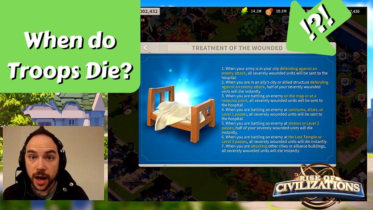 When do Troops Die? Good to know! | Rise of Kingdoms (ROK) - YouTube