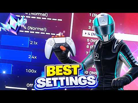 *NEW* BEST UNREAL Controller SETTINGS For Chapter 7 For Exponential & Linear!
