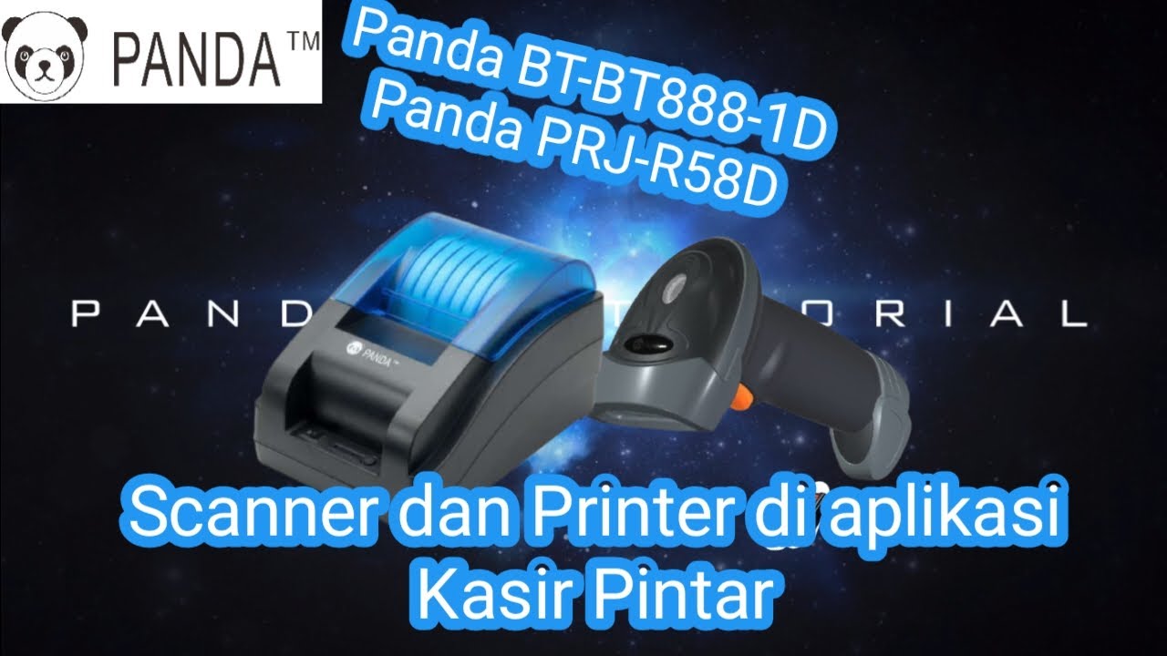Penggunaan Printer Panda R58D dan Scanner BT888-1D bersamaan di ...