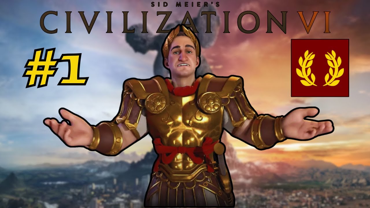 ROME IS BORN! Julius Caesar - Part 1 - Civilization VI - Prince ...