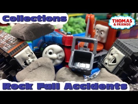 Thomas and friends "Rock Fall Accidents Collection" - YouTube