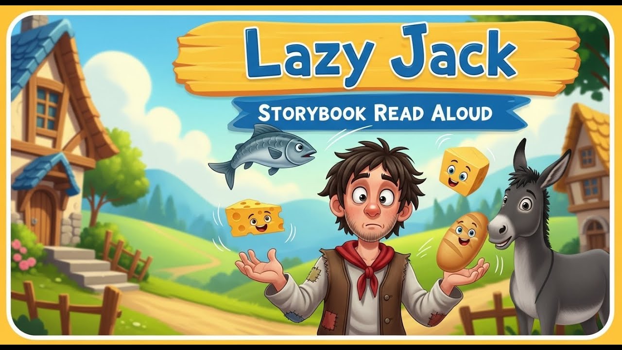 The Tale of Lazy Jack| Funny Kids Bedtime Story | Classic English Tale ...