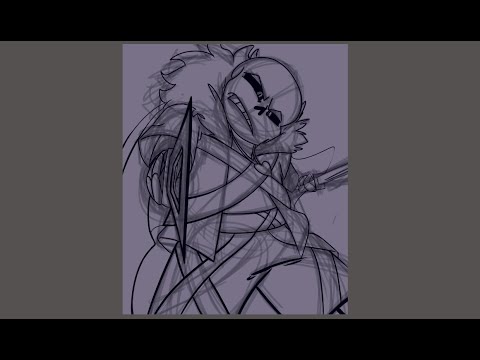 Finishing Cross Sans! (Chill Undertale Art Stream) - YouTube