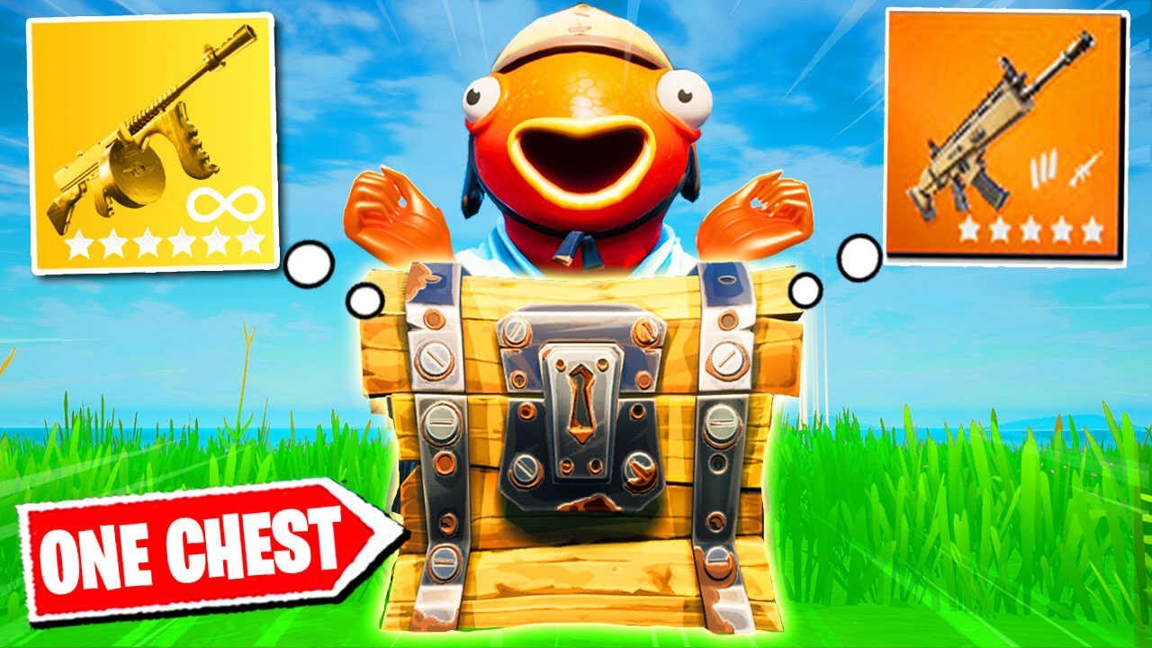 Fortnite Except I Can Only Open ONE Chest... again - YouTube
