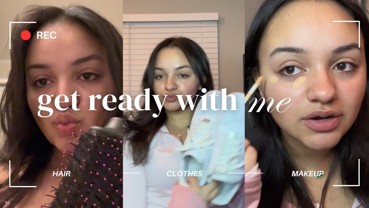 Morning Glam Routine | Get Ready With Me for the day! - YouTube